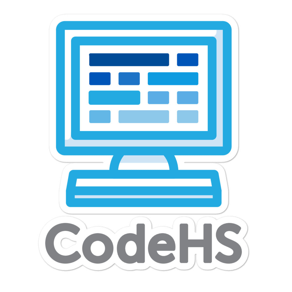 CodeHS Square Logo Sticker
