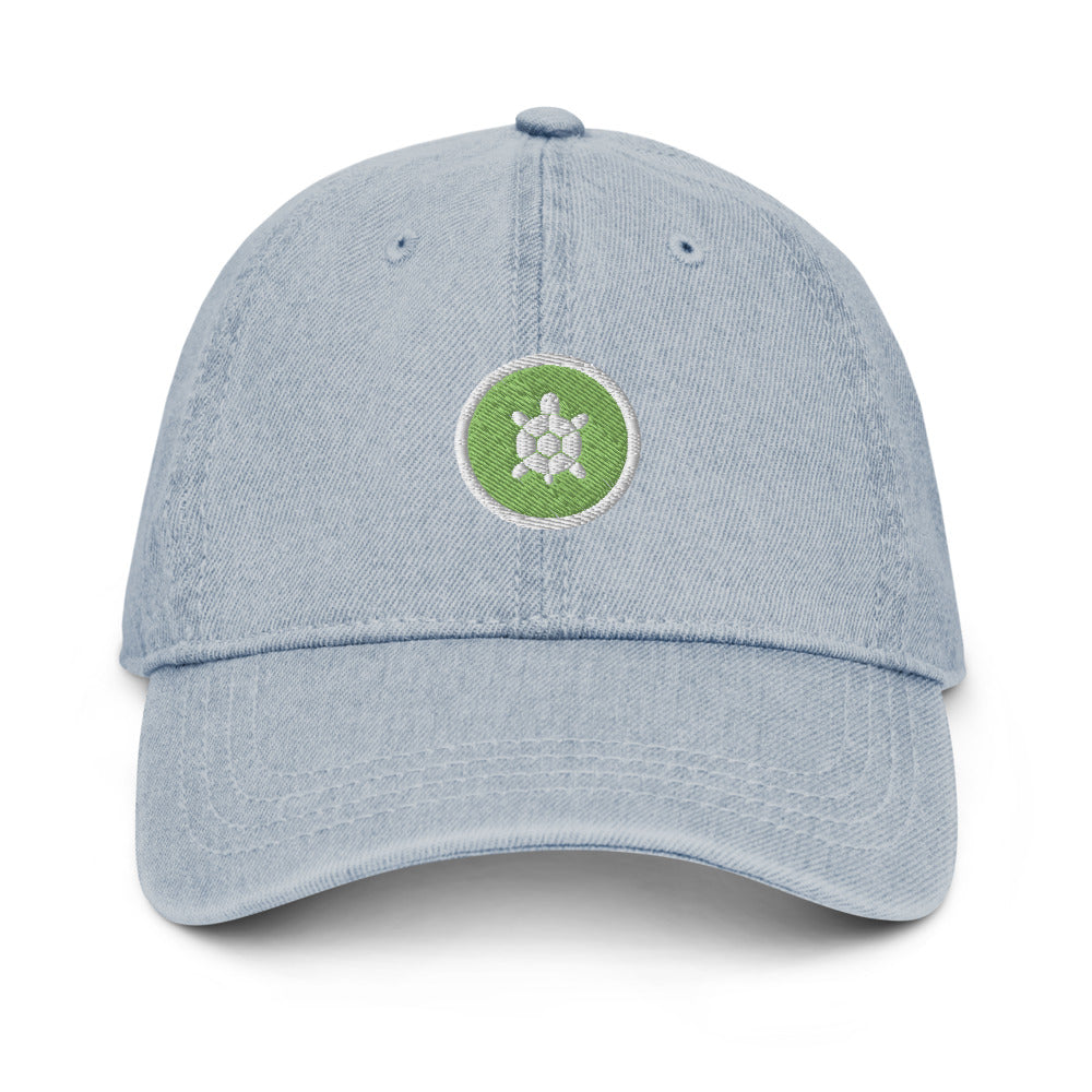 Denim Tracy the Turtle Hat – CodeHS