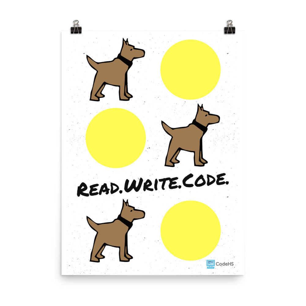 Karel Tennis Ball Poster – CodeHS